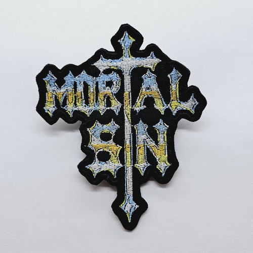 Mortal Sin Shaped Logo EMBROIDERED PATCH | eBay