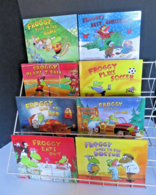 8 FROGGY Various Titles Children's Reading Picture Books by Jonathan ...