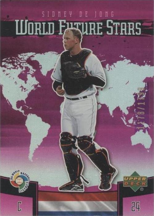 2006 Upper Deck Future Stars - World Future Stars Sidney de Jong #WBC ...