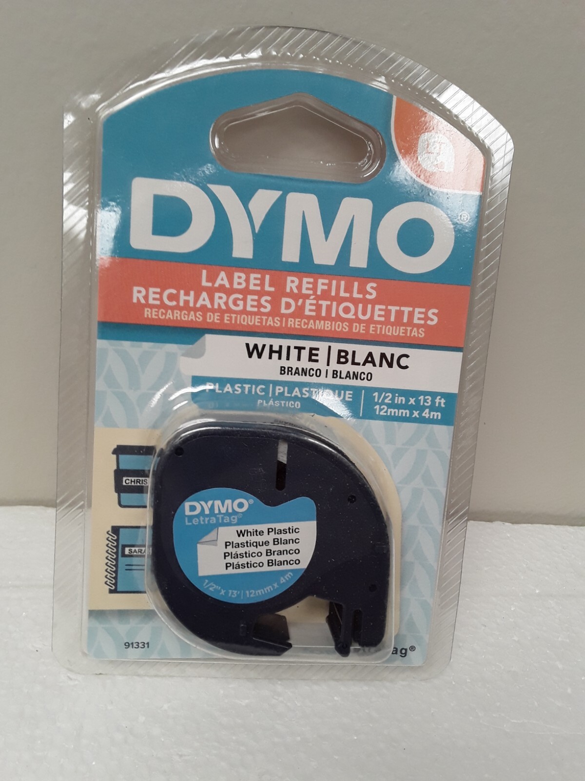 Dymo Label Maker Refills Clear 1/2 In X 13ft 16952 | eBay