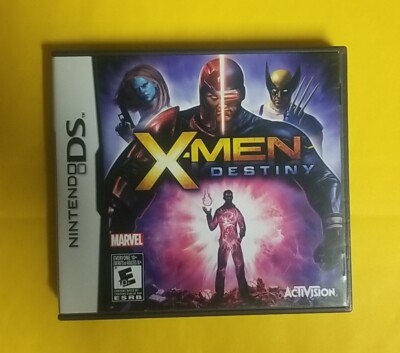 X-Men: Destiny (Nintendo DS, 2011) Activision MARVEL Game Case Manual ...