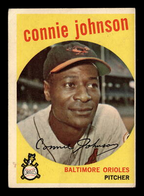 Connie Johnson 1959 Topps #21 Baltimore Orioles GD | eBay