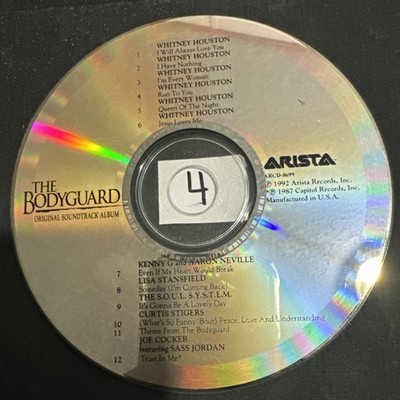 The Bodyguard Sound Track Music CD 1992 | eBay