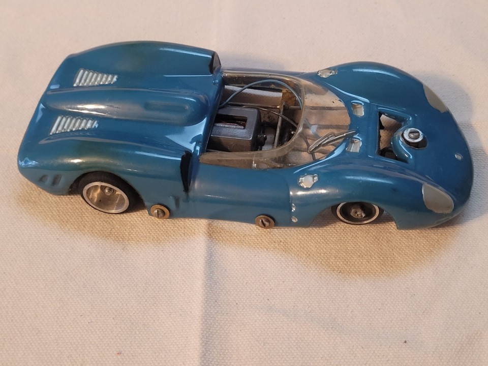 Vintage 1960's "Lacucaracha"? 1/24th scale Slot car Runner! Blue | eBay