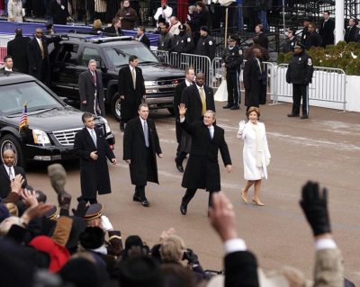 PRESIDENT GEORGE W BUSH IN INAUGURAL PARADE 8x10 GLOSSY PHOTO PRINT | eBay