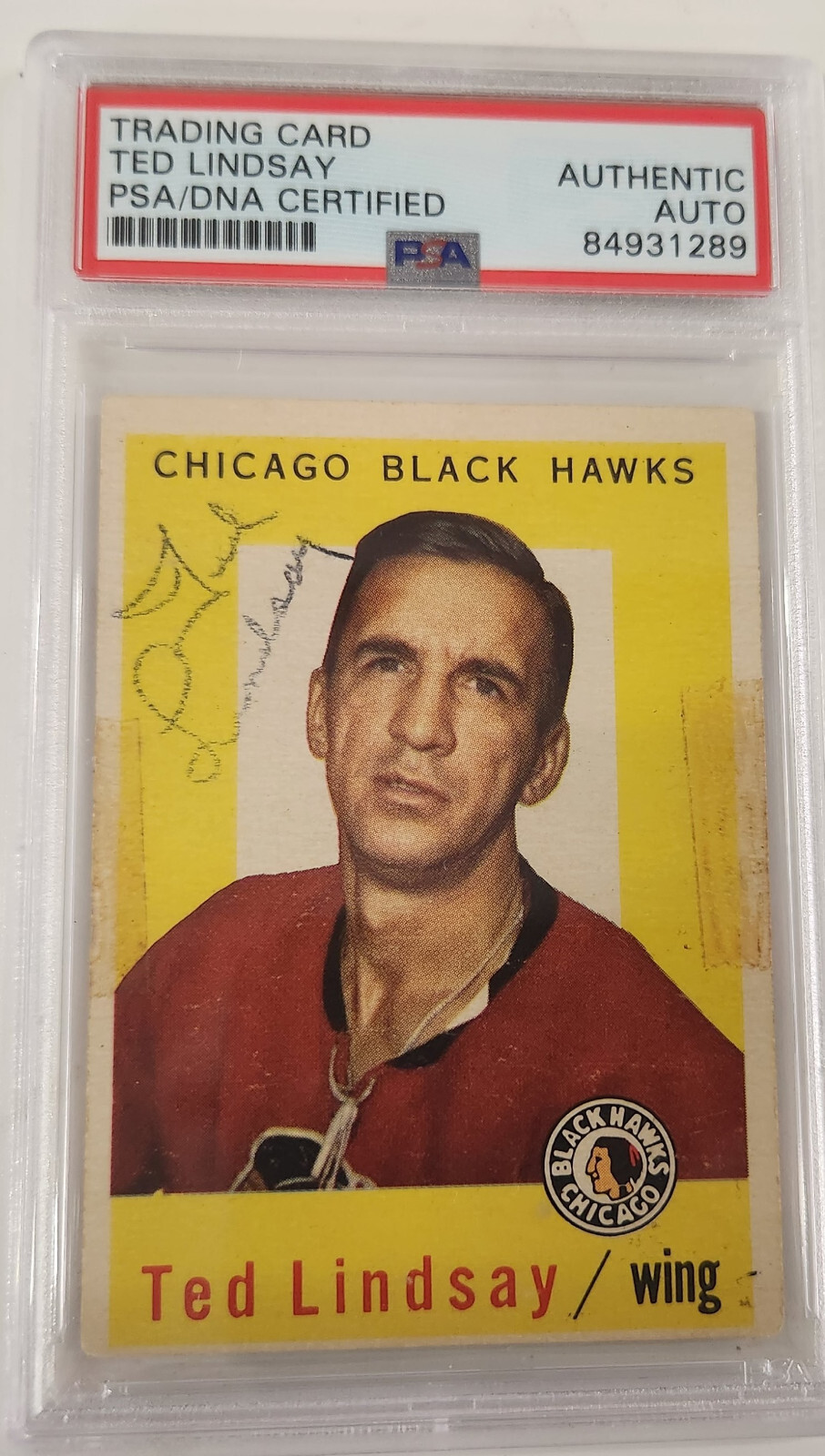 Ted Lindsay Autographed Memorabilia | Signed Photo, Jersey ...