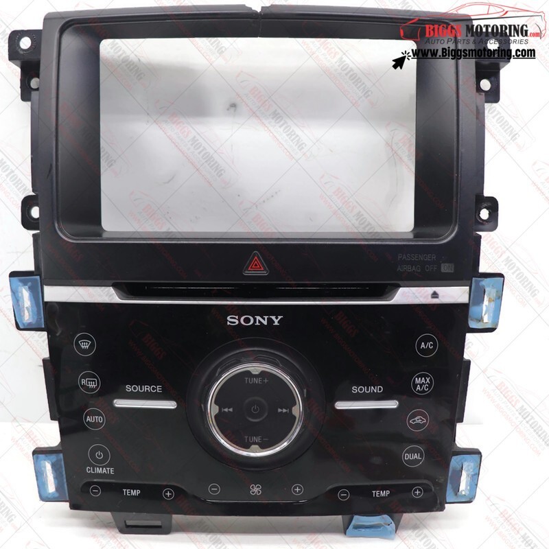 2011-2014 Ford Edge Sony Radio Face Climate Control Panel CT4T-18A802 ...