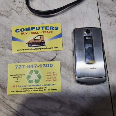 LG VX8700 Silver 320x240 Pixels LCD Bluetooth Soft Keys (Verizon) Cell ...