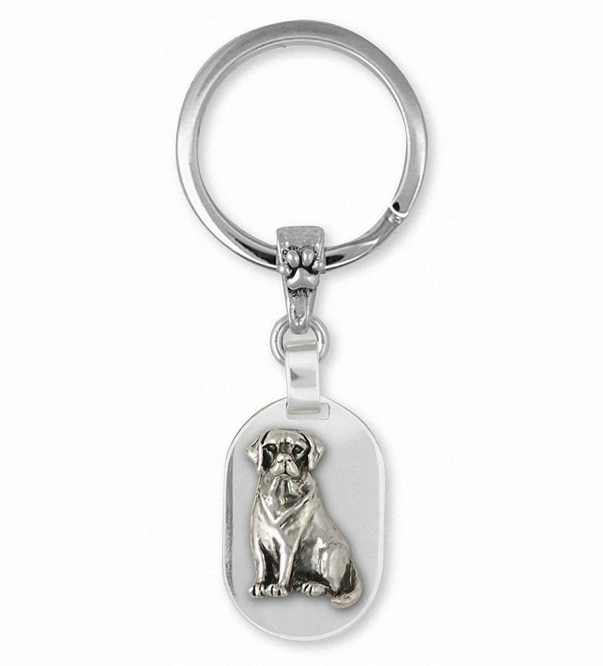 Labrador Retriever Key Ring Jewelry Sterling Silver Handmade Dog Key ...