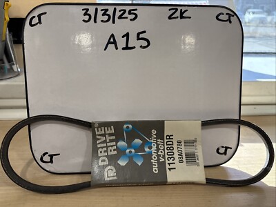 Drive-Rite By Dayco Accessory Drive Belt 11308DR | eBay