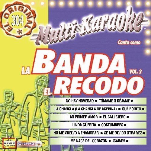 Karaoke: Banda El Recodo 2 by Banda El Recodo (CD, 2008) for sale ...