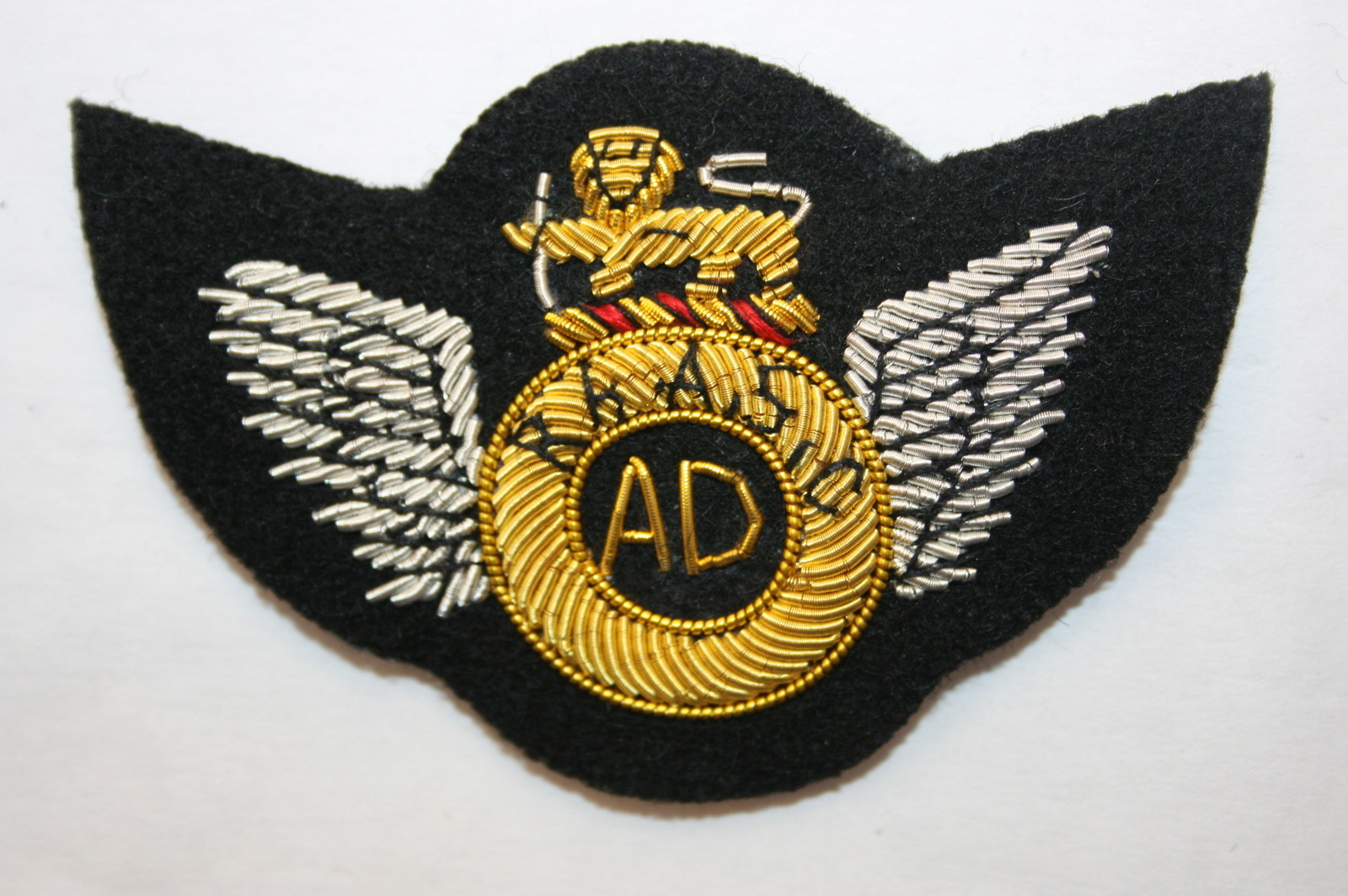 UDI RHODESIA RHODESIAN ARMY SERVICE CORPS AIR DISPATCHER BULLION WIRE ...
