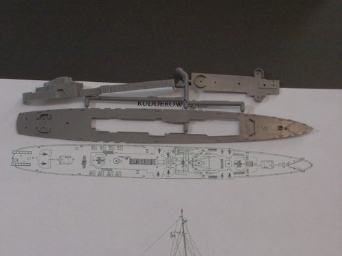 Lindberg LND 1/300 USS DeLong Destroyer ESCORT Plastic Model Kit 70863 ...