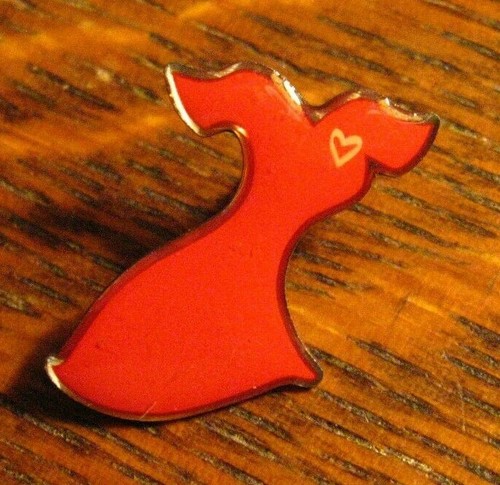 Red Dress Lapel Pin - American Heart Association Women Disease Charity ...