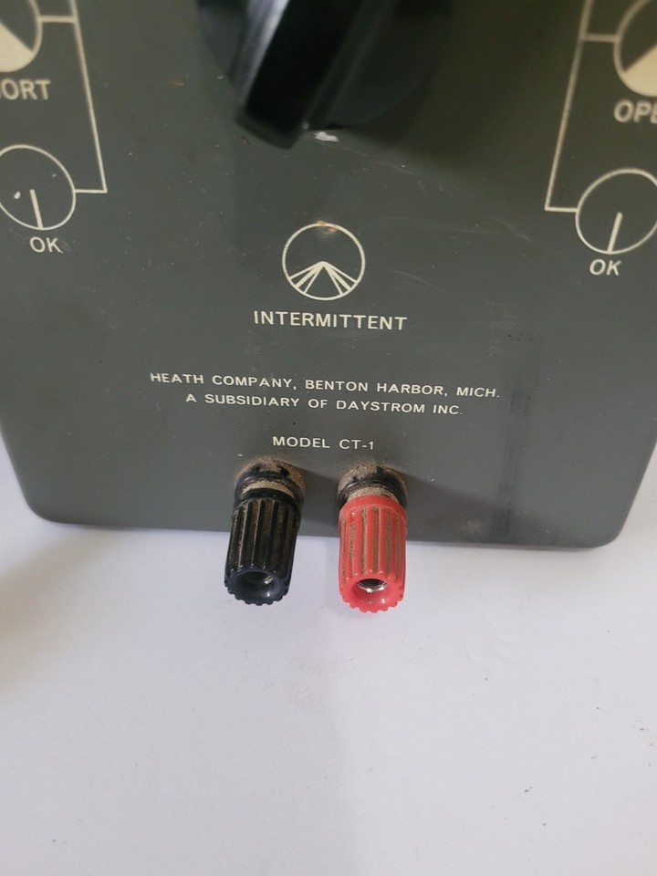 Heathkit Capacitor Tester CT-1 Capaci-Tester Ham Radio Test Bench | eBay
