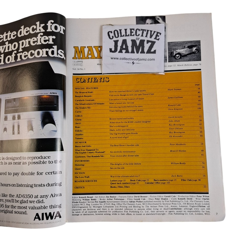 Mayfair Magazine Vol. 14 No. 1 January 1979 Felicity Driscoll | eBay ...