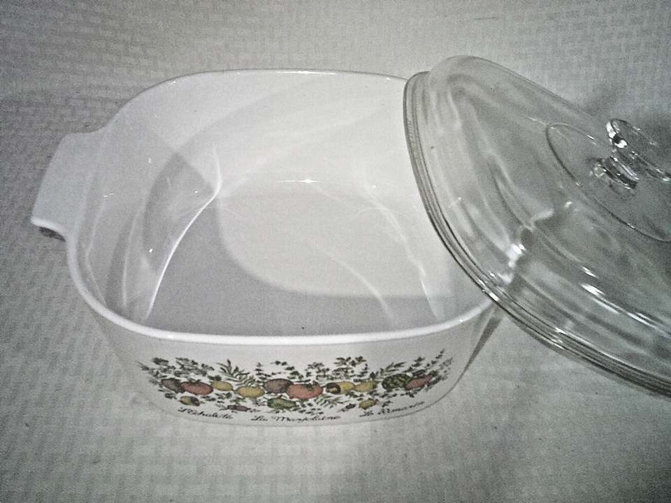 CorningWare Corelle pattern Spice of life 5 qt A-5-B Casserole/Lid | eBay