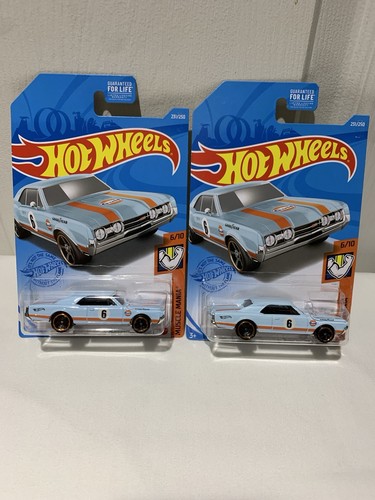 🚨Lot of 2!!🚨 Hot wheels 1967 Oldsmobile Cutlass Supreme GULF🔥 | eBay