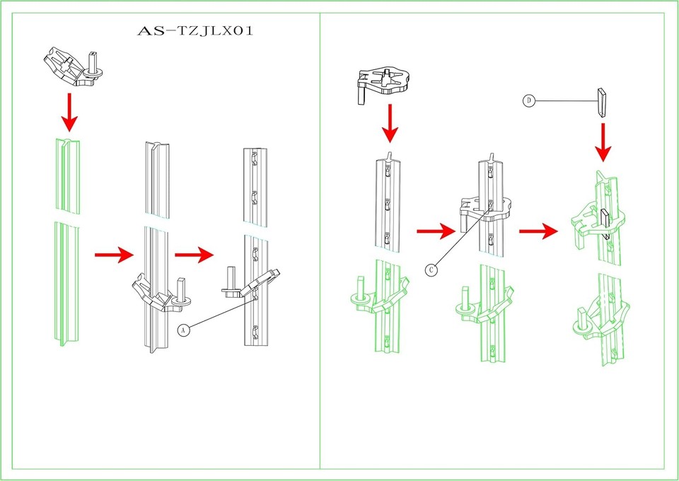 T-Post Gate Hinge Pins, Hang a gate from a Metal T Post, Easy to... | eBay