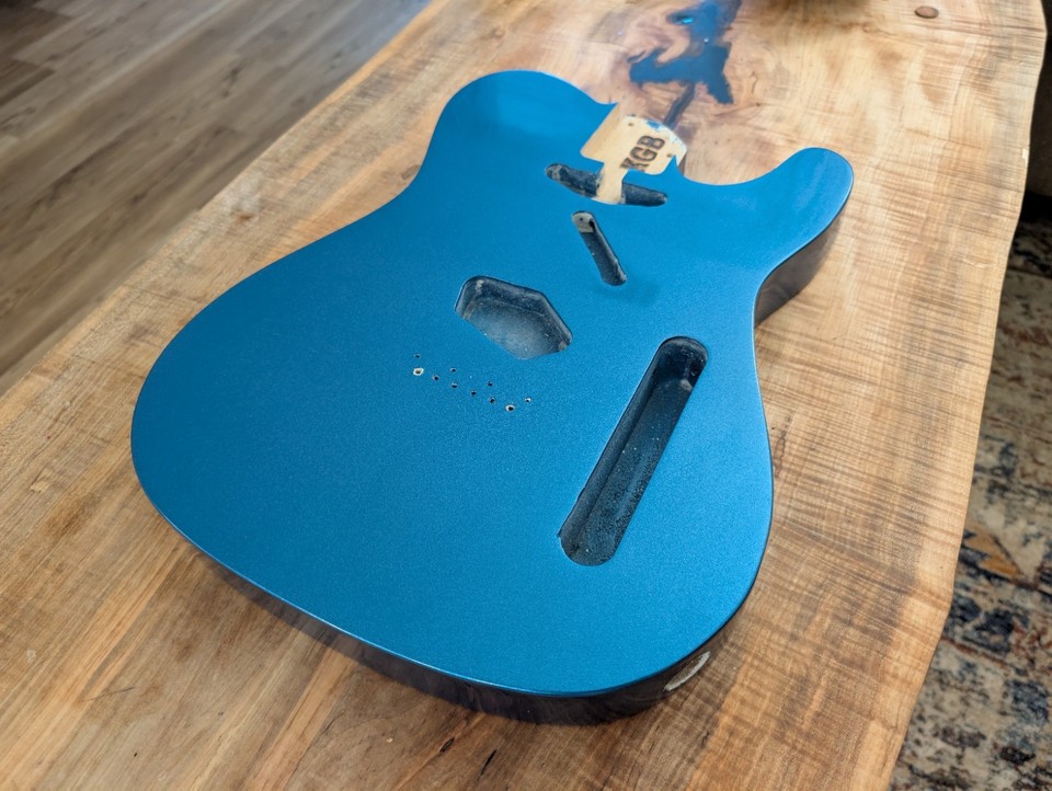 Metallic Blue Telecaster Body | eBay