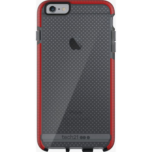 Tech21 Evo Mesh Case for Apple iPhone 6 Plus/6S Plus (Smokey/Red ...