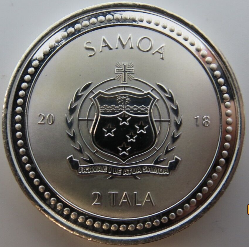 2018 SAMOA 2 TALA SEAHORSE 1 OZ SILVER UNCIRCULATED COIN | eBay