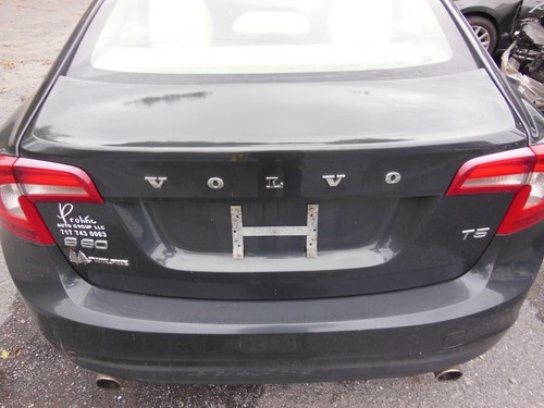 2011-2018 Volvo S60 Rear Trunk Deck Lid Conventional Ignition OEM Gray ...