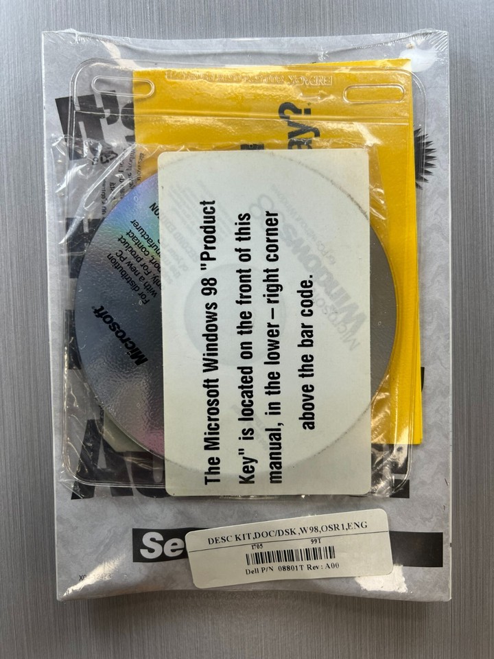 Microsoft Windows 98 Software New Sealed | eBay