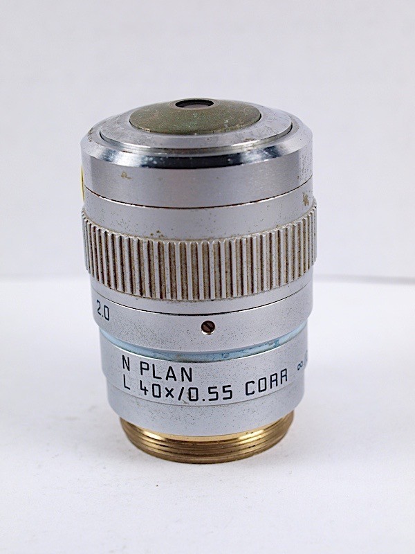 Leica N PLAN L 40x CORR Long Working Distance Microscope Objective | eBay