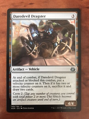Daredevil Dragster MTG Magic the Gathering Card NM Near Mint Aether ...