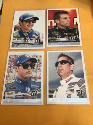 (4) 2017 Panini Donruss NASCAR Racing Cards 141-155-162-170 Nice | eBay