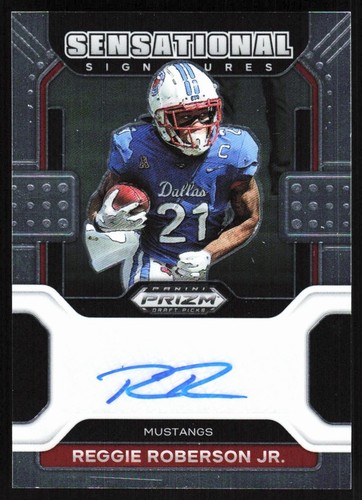 2022 Prizm Draft Sensational Signature Auto Reggie Roberson Jr. Rookie ...