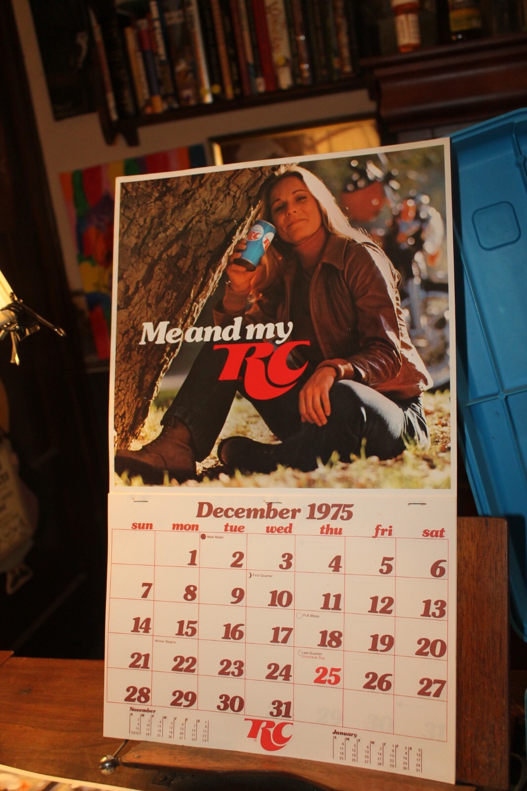 Vintage Unused 1976 Me and My RC Cola Calendar Royal Crown 11-1/2" x 19 ...