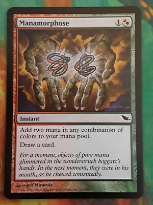 Manamorphose Shadowmoor Magic the Gathering mtg x1 | eBay