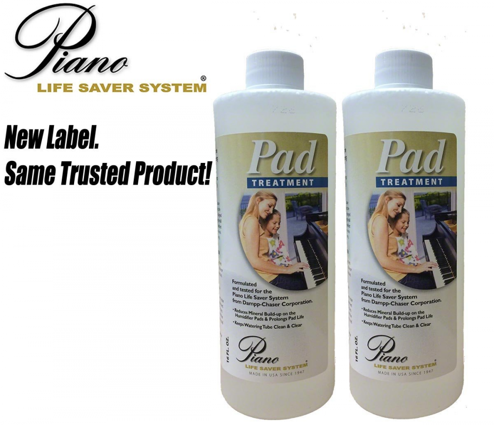 Dampp-Chaser Piano Humidifier Pad Treatment - 16 Oz. Bottle - Pack Of 2 ...