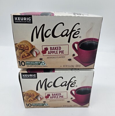 McCafe Baked Apple Pie Coffee KSingle-Serve 20K-Cup Pods Coffee Keurig ...