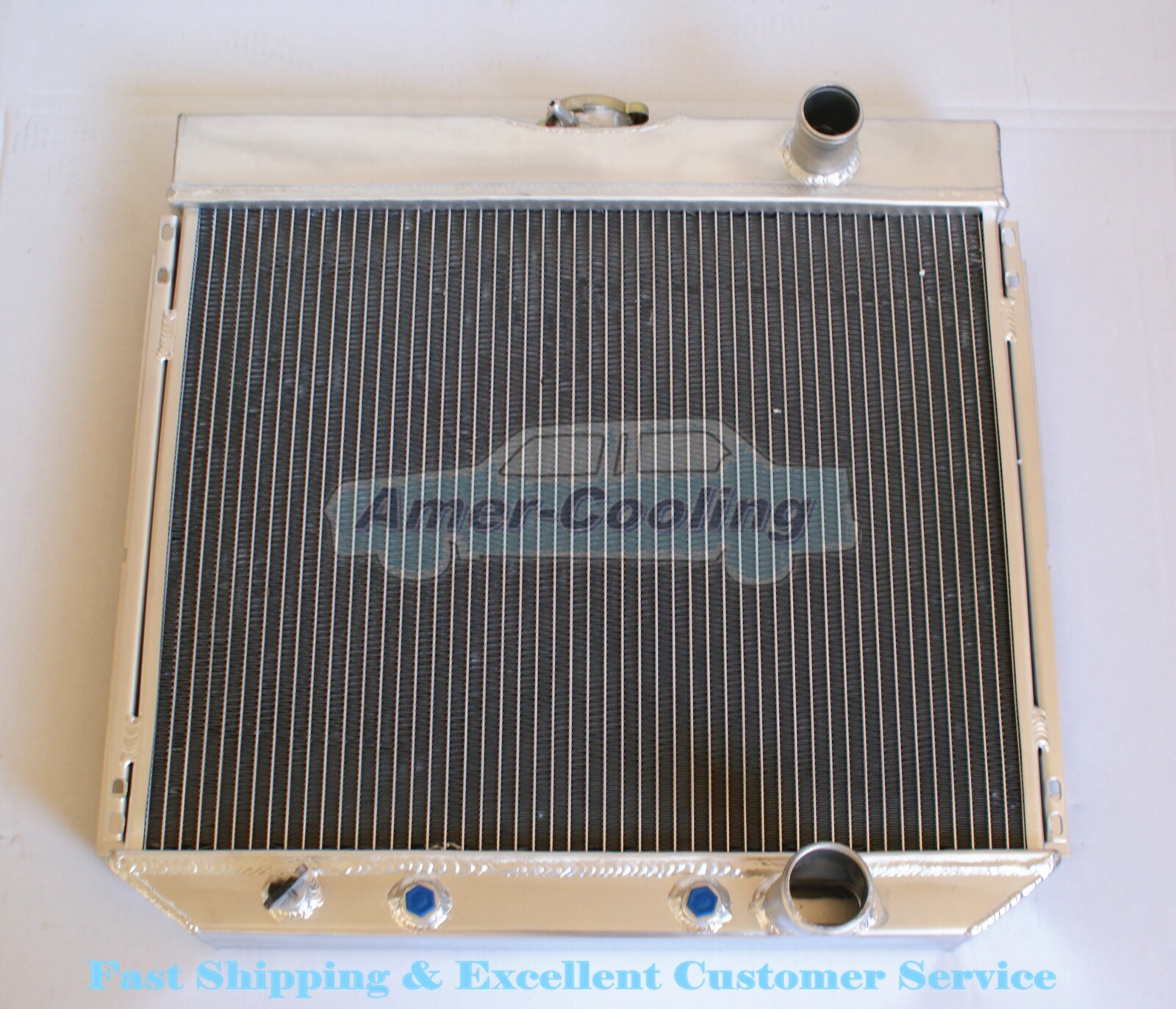 3Row New Aluminum Radiator 1967-1969 Ford Mustang 1967-1970 Mercury ...