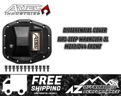 ARTEC Hardcore Front M210/D44 Diff Cover fits 2018-2021 Jeep Wrangler ...