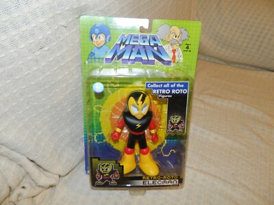 Jazwares Mega Man Retro Roto Elecman Figure NEW *READ* | eBay