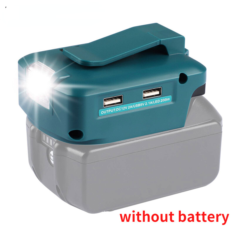 LED Work Light Flashlight Lamp For Makita 18V Li-ion Battery With USB ...