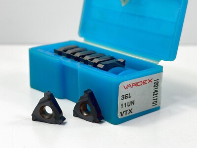 VARDEX 3EL 11UN New Carbide Threading Inserts 51935 Grade VTX 8pcs | eBay