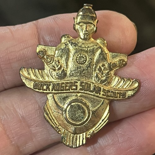 Buck Rogers Solar Scouts Pal Vintage Badge Pin Rayguns Made In USA ...