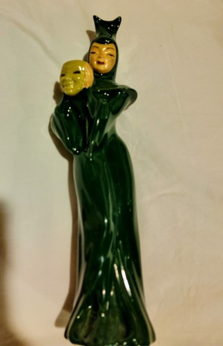 Ceramic Arts Studio Comedy And Tragedy Figurines Vintage | eBay