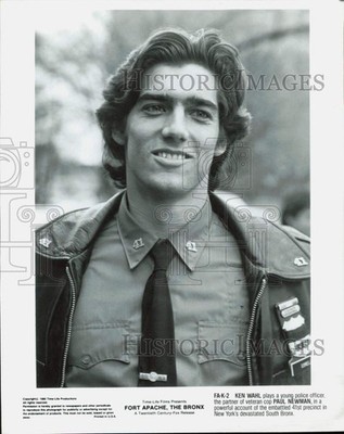 1980 Press Photo Actor Ken Wahl in "Fort Apache, The Bronx" Movie ...