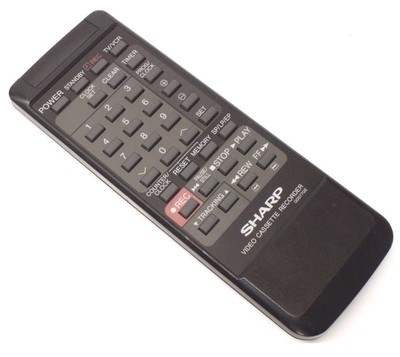Sharp G0577GE VCR Remote Control for VCA203 VCA205 VCA205U VCA206U ...