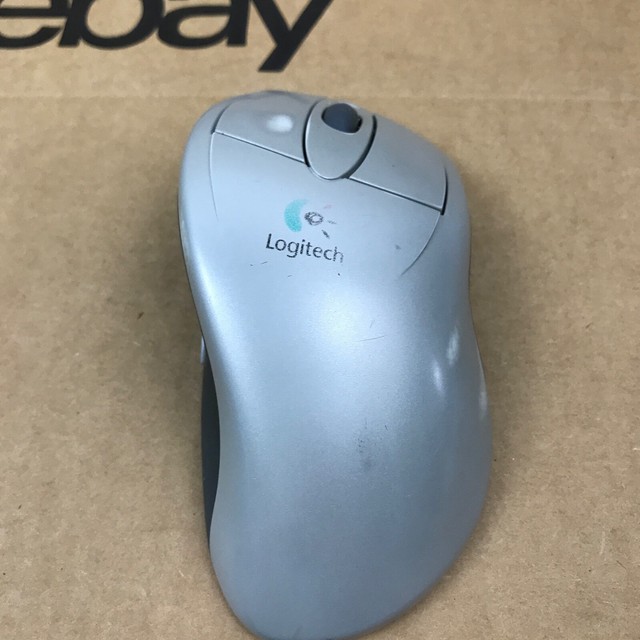 Vintage Logitech Cordless Mouseman Wheel Computer M-rk53 Reciever ...