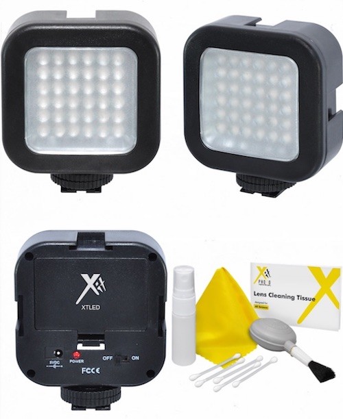 GoPro Pro 3.5mm MIC ADAPTER HERO5 Black/HERO5 SESSION + GRIP+LIGHT ...