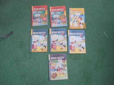 Vintage Lot of Seven (7) Adventures of the Big Boy Comics #208 210 213 ...