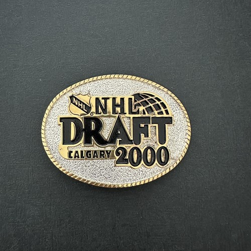 Calgary Flames NHL Draft 2000 Belt Buckle Limited Edition Hockey | eBay
