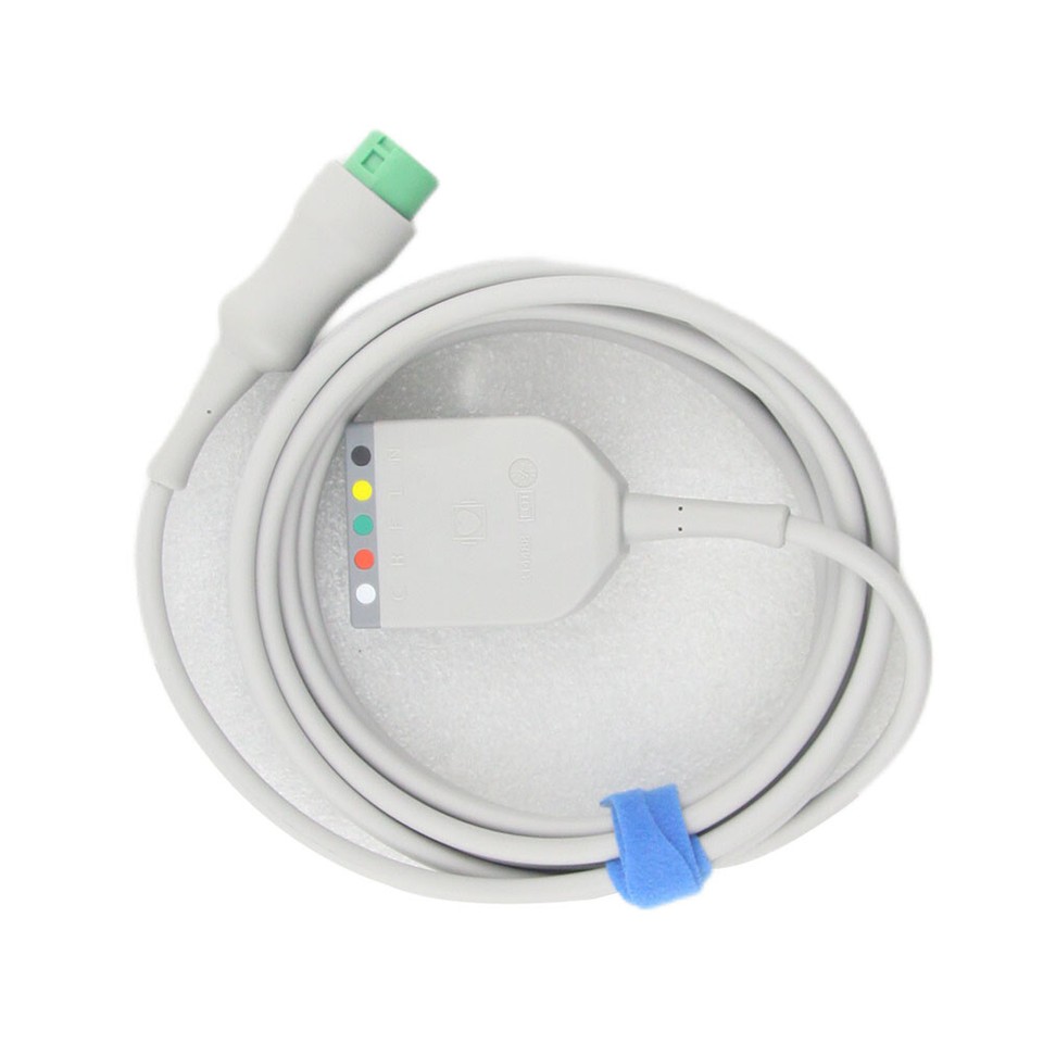 FOR Mindray EV6201 ECG Cable Split 12Pins 3/5 Lead REF 0010-30-43127 | eBay